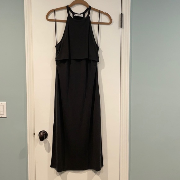 Dresses | Never Worn Black Racer Back Open Side Dress | Poshmark